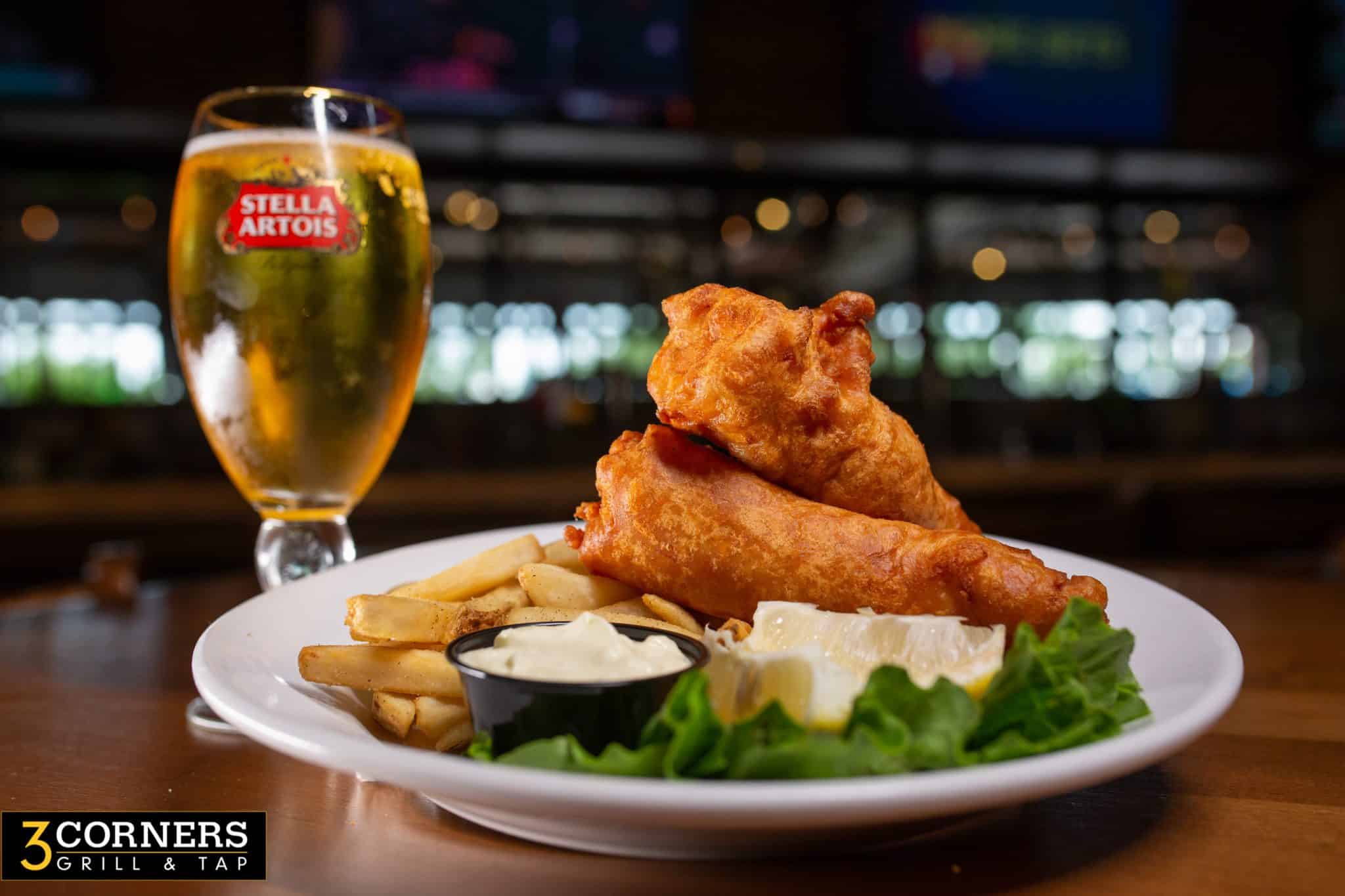 Bar & Grill Menu | Downers Grove, New Lenox & Lemont | 3 Corners